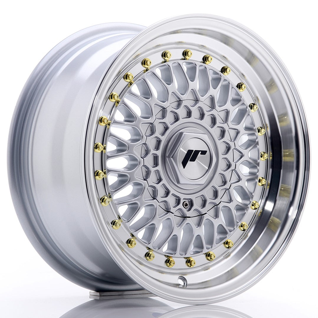 Japan Racing JR9 Silver w/Machined Lip - 15x7 | BLANK | +20 | 74.1mm ...