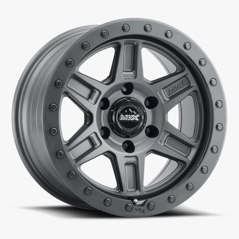 MVX VX61 Matte Black - 16x8 | 6x139.7 | 0 | 106.1mm | Felgkongen AS